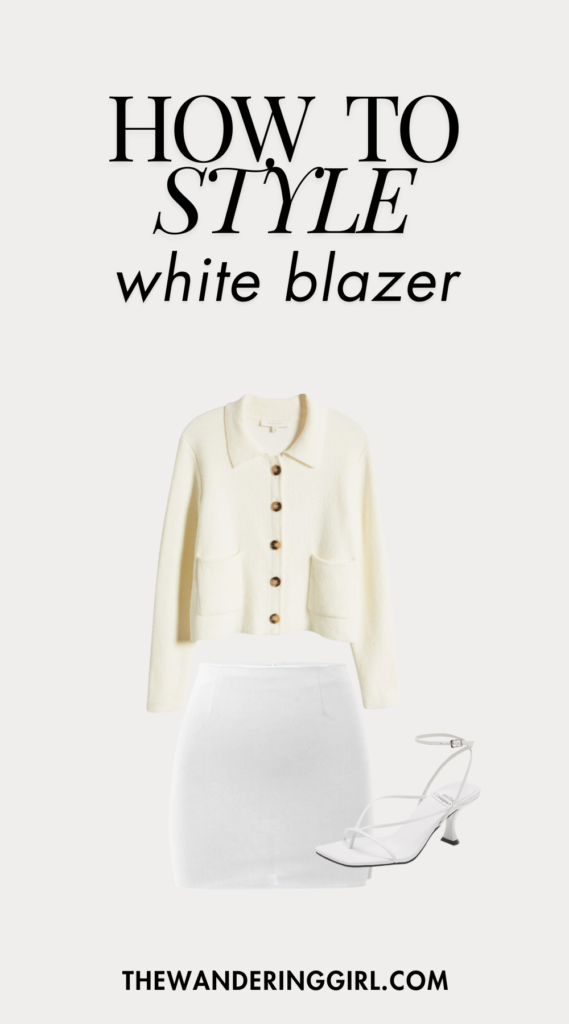 13 Insanely Cute White Blazer Outfits Every Woman Needs